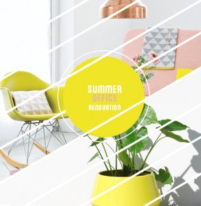 Summer Office Renovation Inspiration | Ciera Design Studio