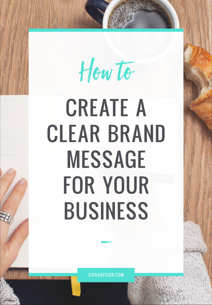 Creating a Clear Brand Message for Your Business | Ciera Design Studio